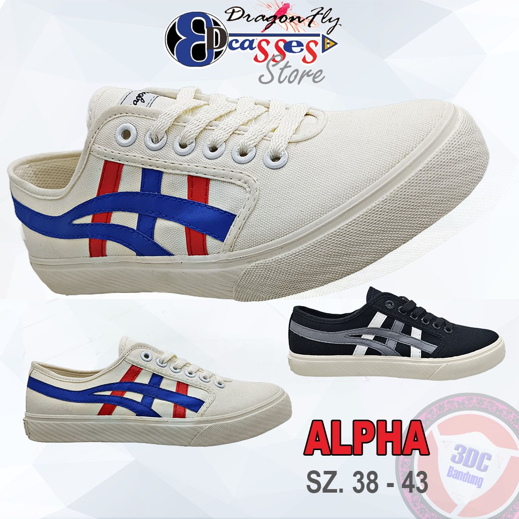 Jual DRAGONFLY Alpha Low - Sepatu Sneakers Canvas Original | Shopee ...