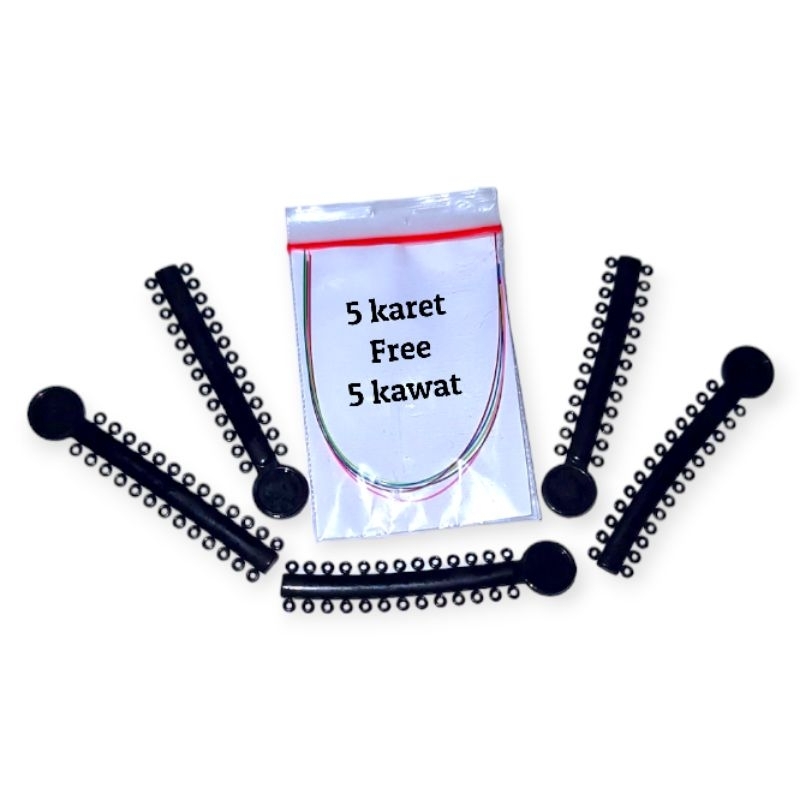 Jual Karet Behel Power O Hitam Creativ Tebal Free Kawat Hitam dan Warna ...