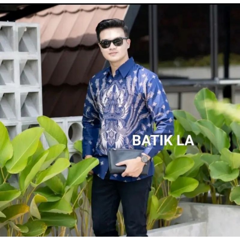 Jual KEMEJA BATIK MOTIF CAKAR GARUDA EKSKLUSIF Kemeja Batik Pria ...