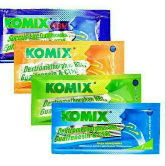 Jual OBH Komix Sachet 7mL | Shopee Indonesia