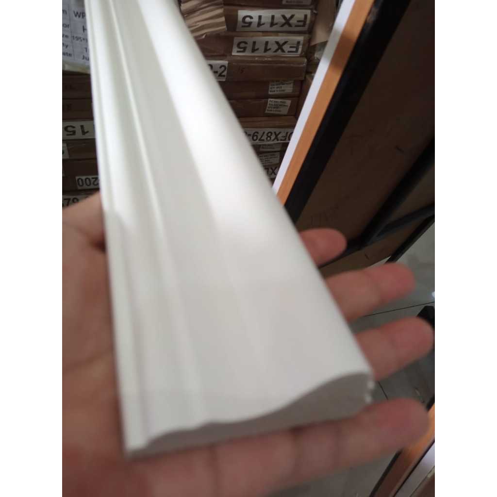 Jual WALL MOULDING PVC LIS MOULDING YANG LAGI TREND INTERIOR RUANG TAMU ...
