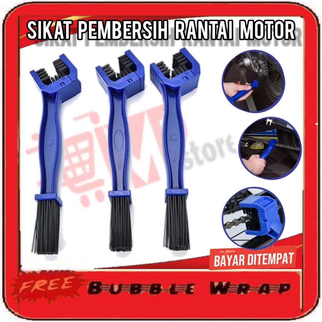 Jual Sikat Rantai Sepeda dan Motor U shape alat pembersih sprocket gear ...