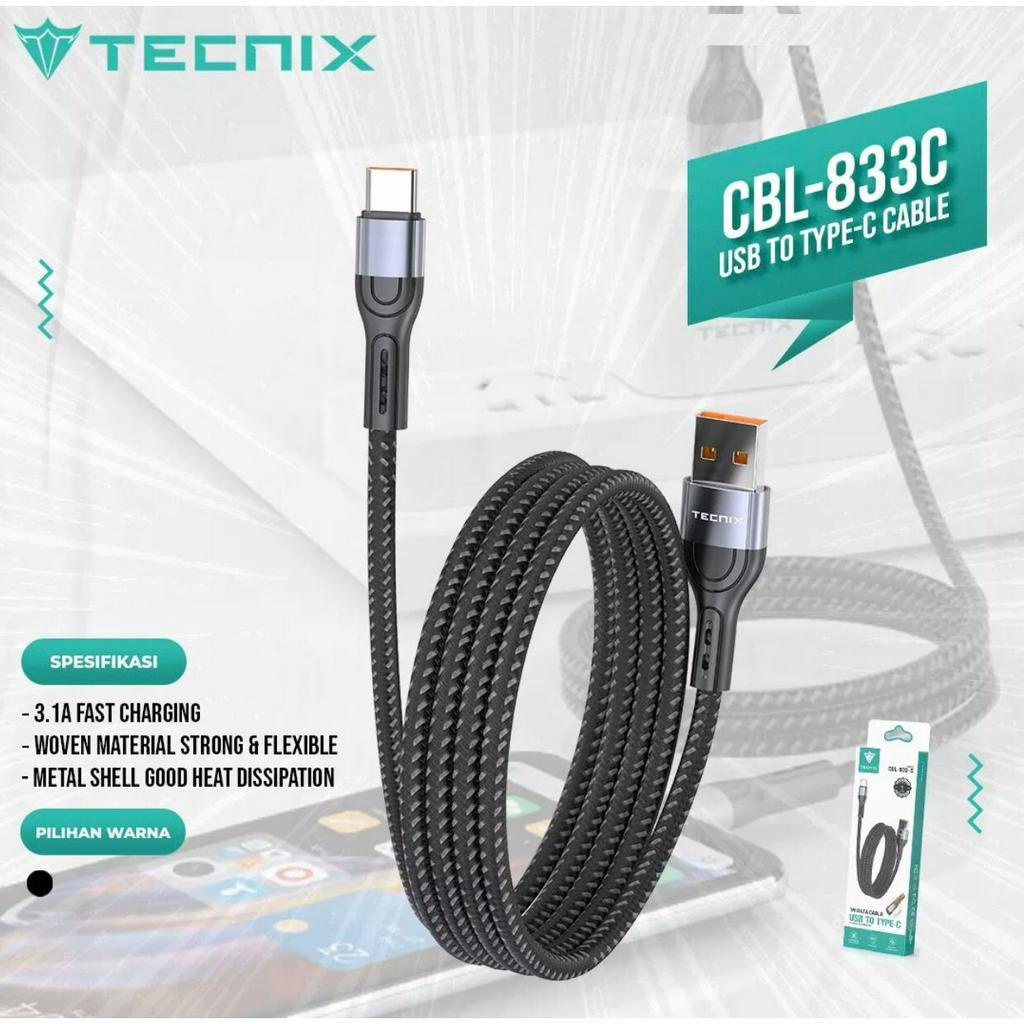 Jual Kabel Data Original Fast Charging Type C / MICRO Tecnix (3.1A Fast ...