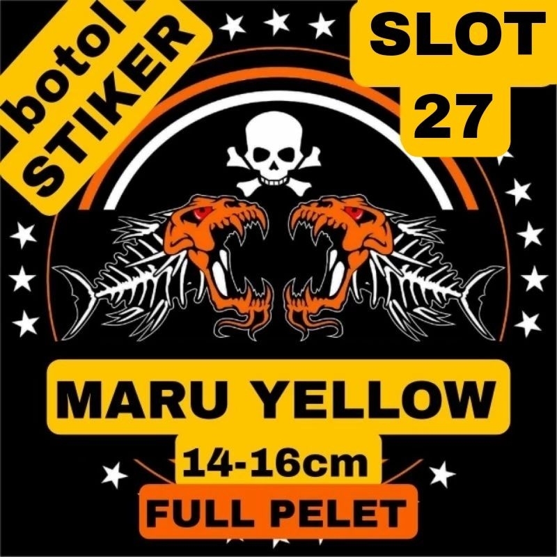 Jual botol STIKER slot 27 size 14-16cm.calon RT | Shopee Indonesia