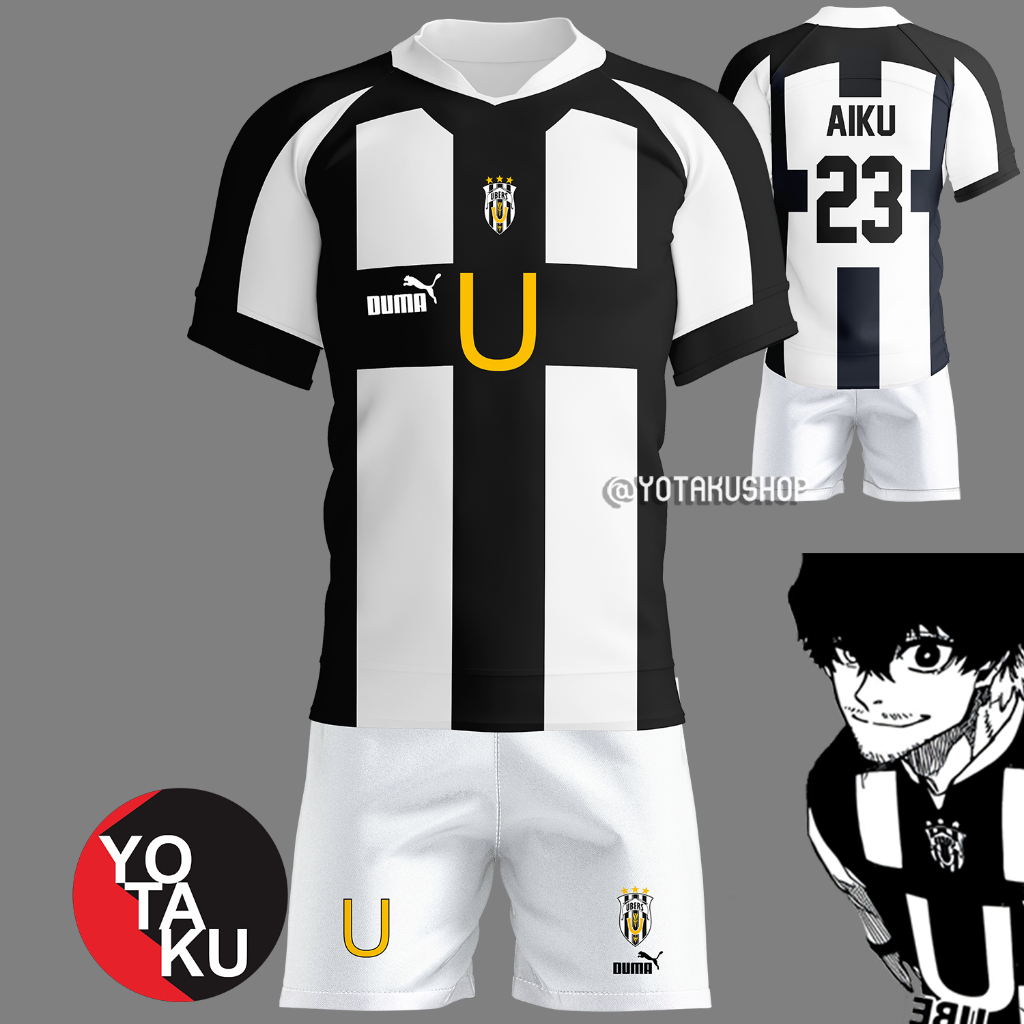 Jual Jersey Anime Cosplay Blue Lock UBERS Oliver Aiku Full Set YOTACOS ...