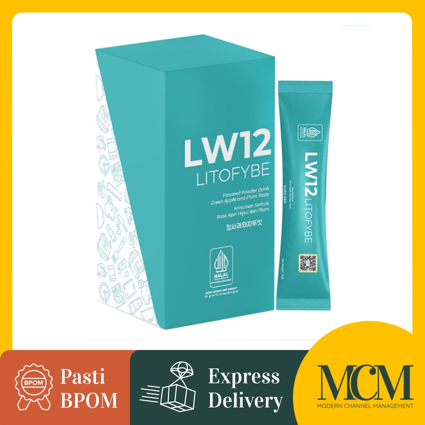 Jual LW12 Litofybe Minuman Tinggi Serat untuk Diet - 14 Sachet | Shopee Indonesia