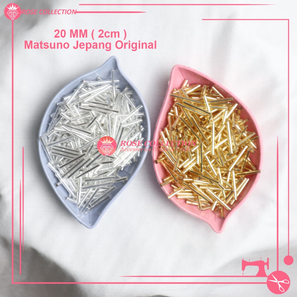 Jual Payet Bambu Batang Jepang 20mm / MIYUKI 2 CM Original / (10 Gram ...