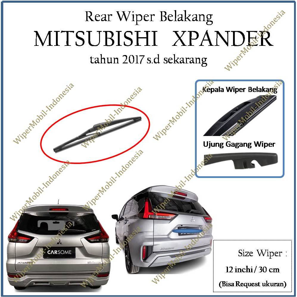 Jual Wiper Kaca Belakang Mitsubishi Xpander Cross 2019 2020 2021 2022 ...