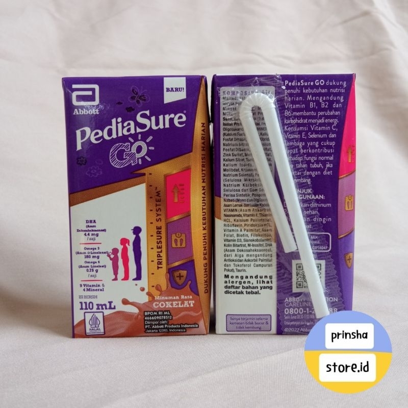 Jual Exp Feb 2025 PEDIASURE GO UHT Cokelat & Vanila 110ml - FREE BUBBLE WRAP - Susu Rasa Coklat ...