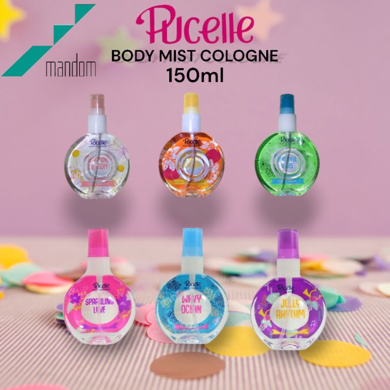 Jual Pucelle Body Mist Cologne 150ml Parfum Body Spray Cologne | Shopee ...