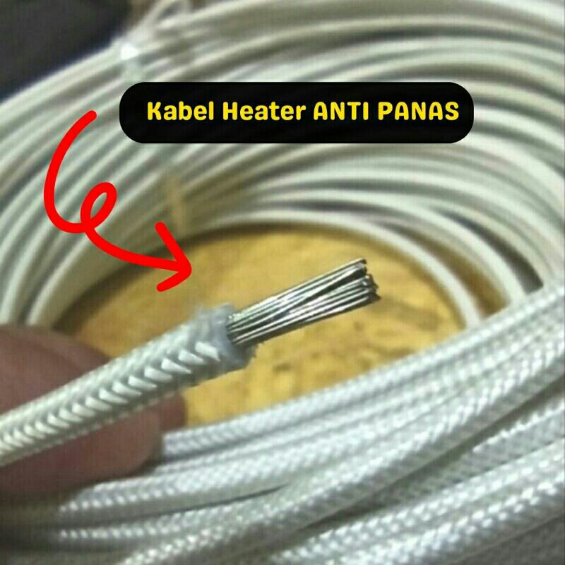 Jual Kabel Heater Anti Panas Ukuran 4 mm Per Meter | Shopee Indonesia