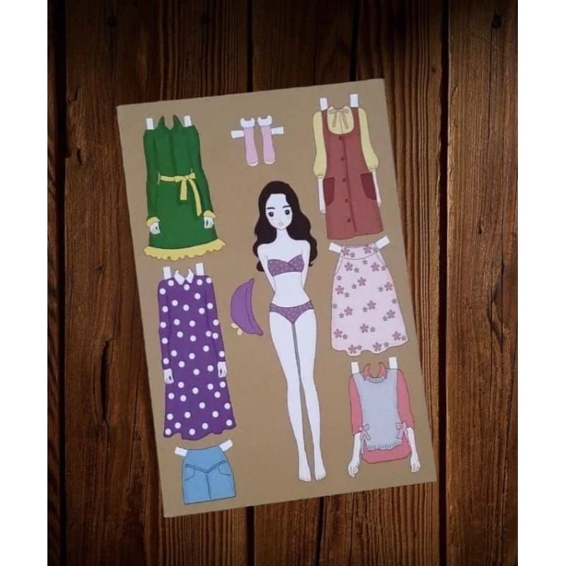 Jual KIYOWO BP BPAN//ORANG ORANGAN//PAPER DOLL//MAINAN KERTAS//MAINAN JADUL | Shopee Indonesia