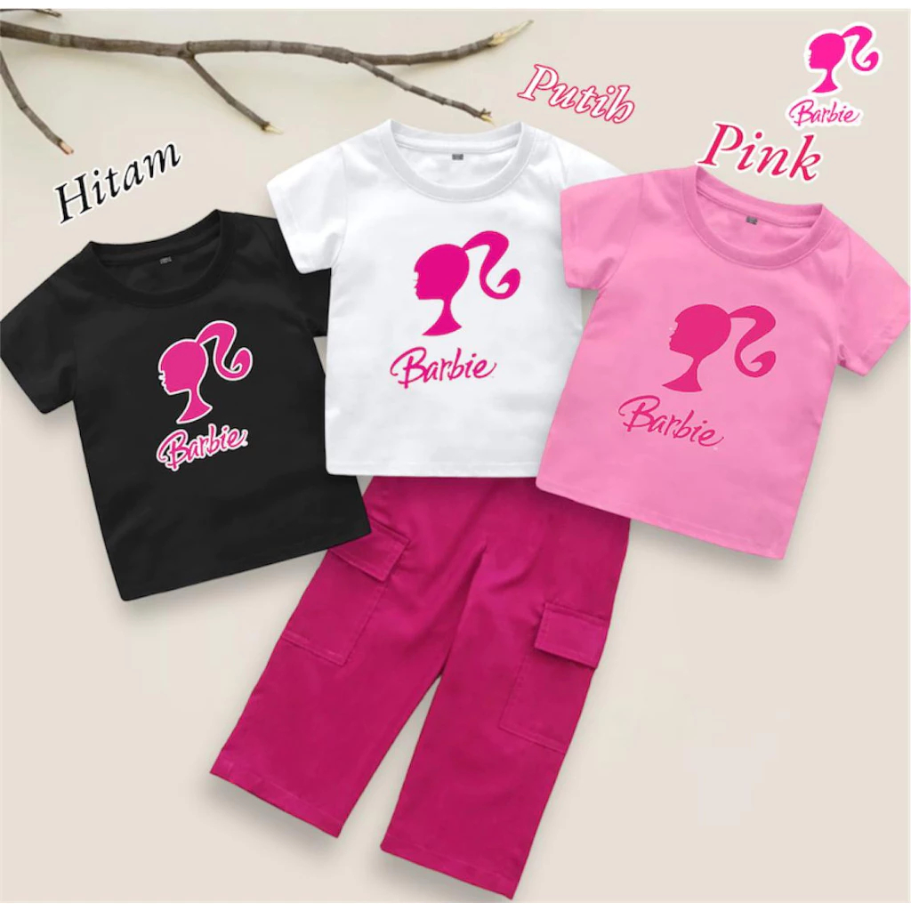 Jual BAJU ANAK USIA 1 TAHUN SAMPAI 12 TAHUN SETELAN BARBIE ANAK ...