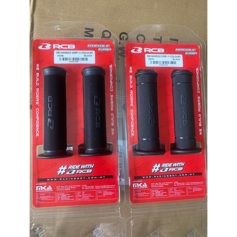 Jual HANDLE GRIP RCB /HANDGRIP RCB/HANFAT ORI RCB HG55 RACING BOY grip ...