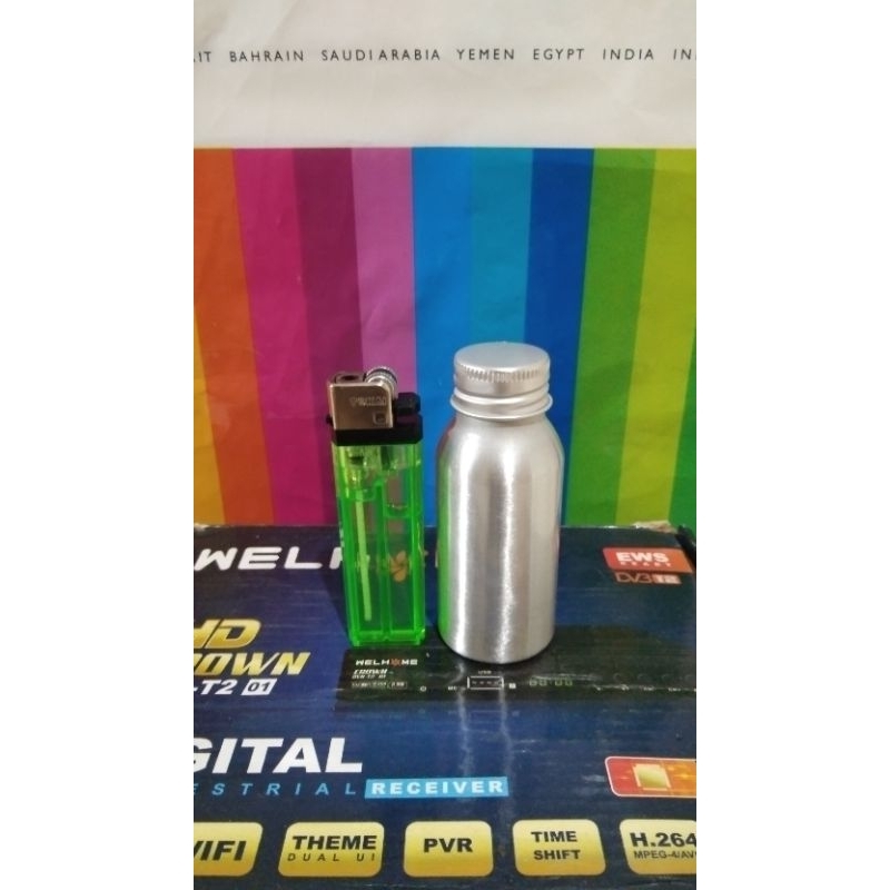 Jual botol kaleng aluminium bekas parfum 1200 ml 600ml 100ml | Shopee ...