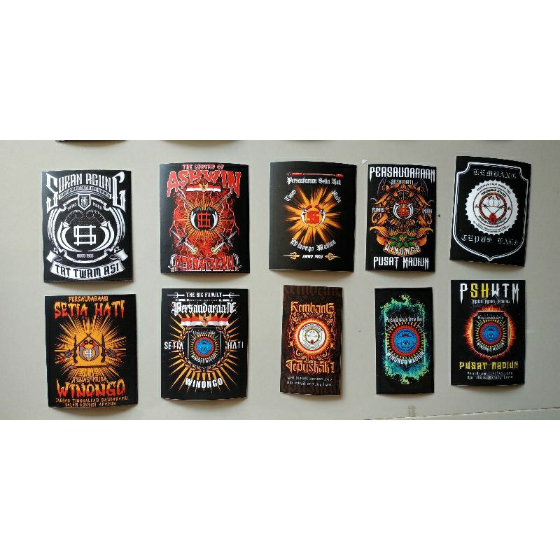 Jual Stiker Pshw Winongo Murah Anti Air Laminasi ( minimal order 5pcs ...
