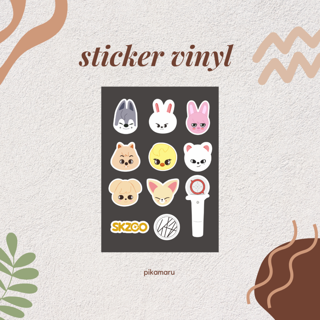 Jual Stiker Stray Kids by Pikamaru | Stiker Kpop | Stiker Vinyl ...