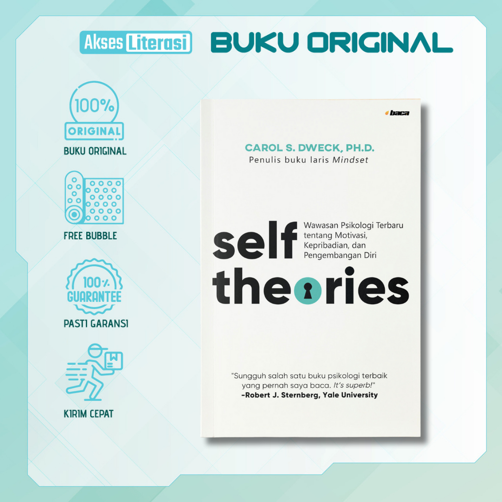 Jual BACA - Self Theories: Wawasan Psikologi Terbaru tentang Motivasi, Kepribadian, dan ...