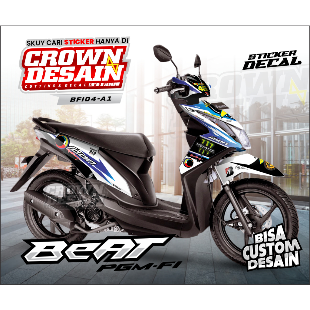 Jual Decal Sticker BEAT ESP FI Fullbody - Decal Sticker Beat Fi 2013 ...