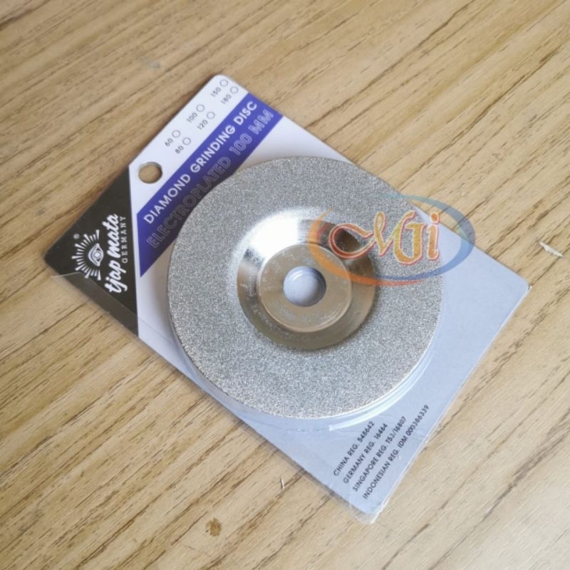Jual Diamond Wheel 4 inch asah pinggul Granit keramik Tjap Mata Germany ...