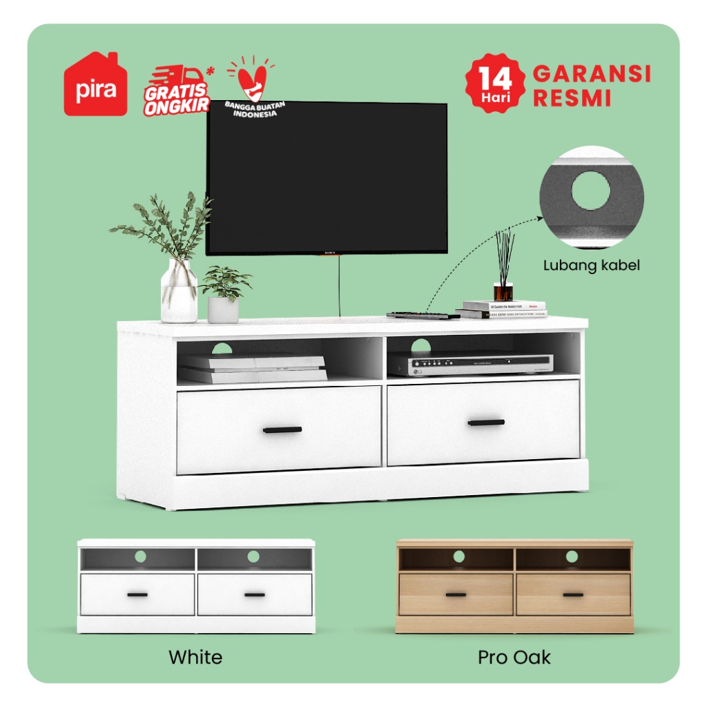 Jual PIRA METROPOLIS - YORK TV120 Meja TV / Rak TV | Shopee Indonesia