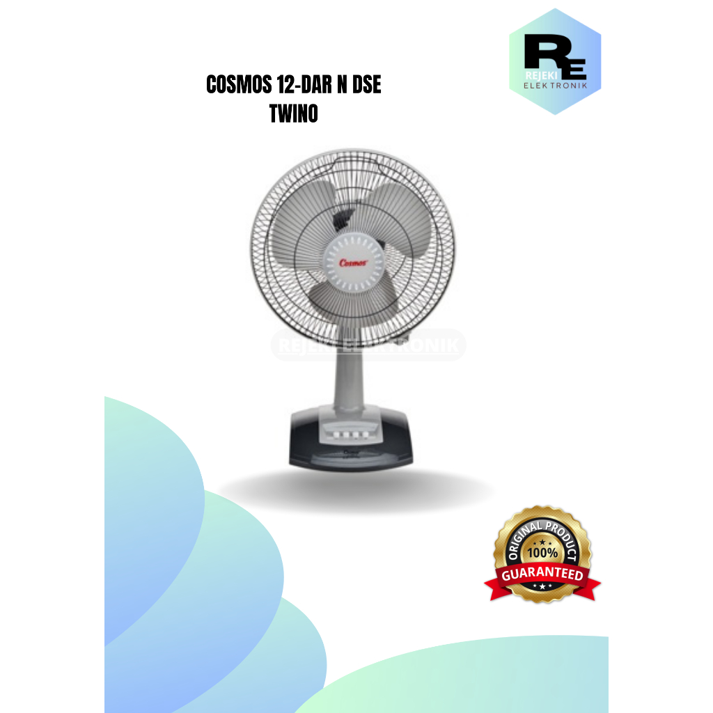 Jual Kipas Angin Meja COSMOS 12DAR N 12 DAR N Desk Fan Kecil Hitam 12 ...