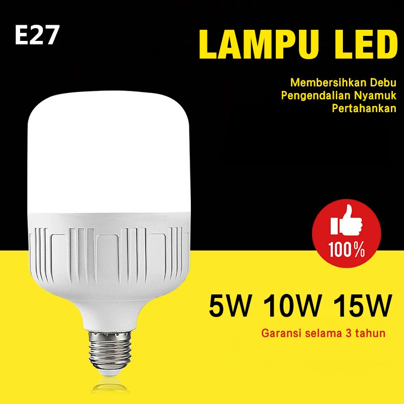 Jual Lampu LED Tbulb Jumbo / LED Berharga 5W 10W 15W Bohlam LED | Shopee Indonesia