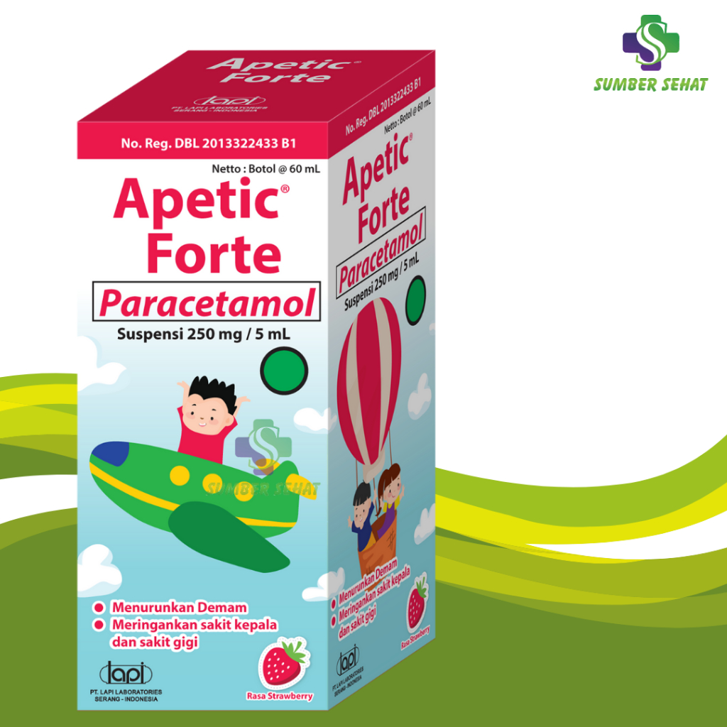 Jual APETIC FORTE SUSPENSI BOTOL 60 ML | Shopee Indonesia