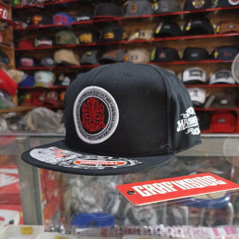 Jual snapback /topi tatto / punk masberto /metal / skater | Shopee ...