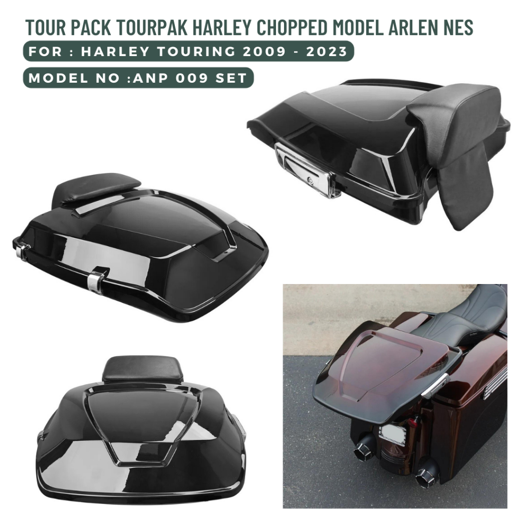 Jual HARLEY TOURING CHOPPED TOUR PACK SET + PILLOW Y 09-2023 ANP 009 ...