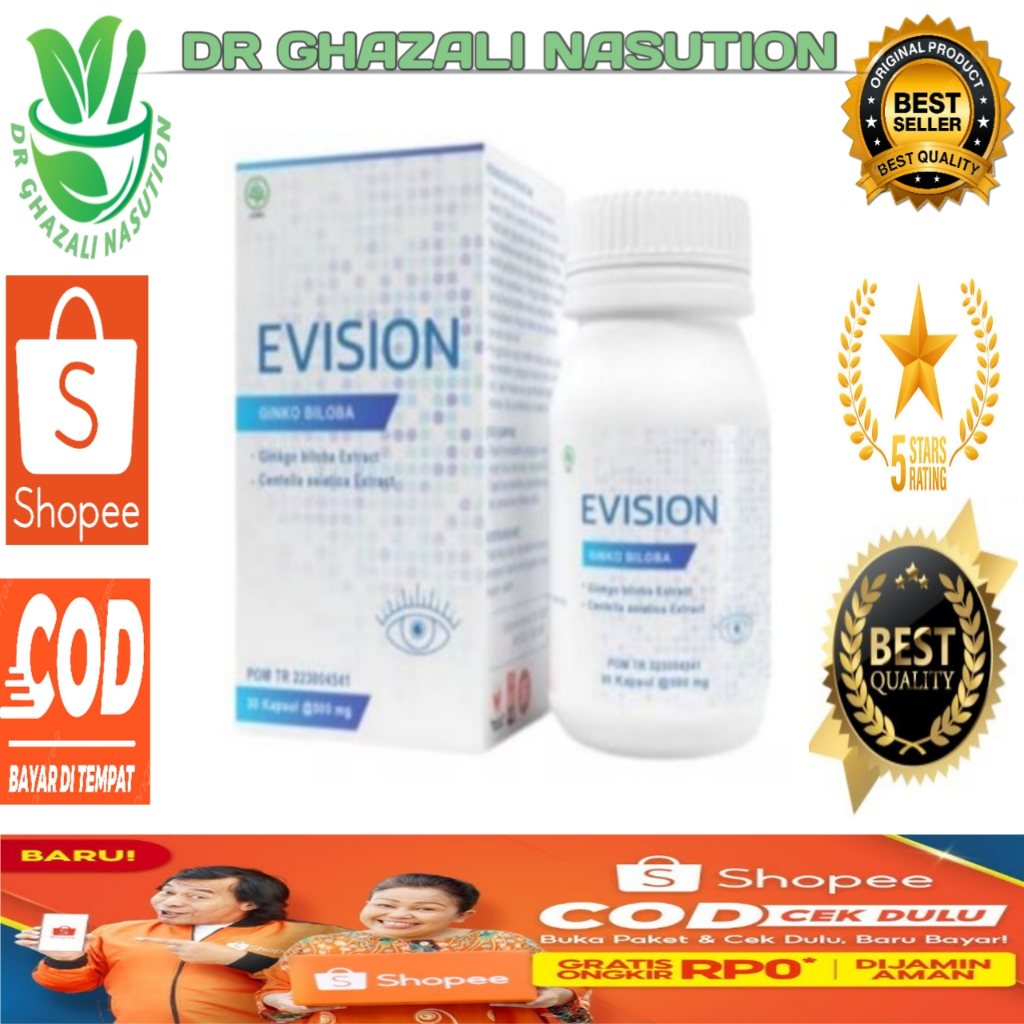 Jual 'Evision Asli Original - Obat Mata Plus Minus Dan Katarak Asli ...