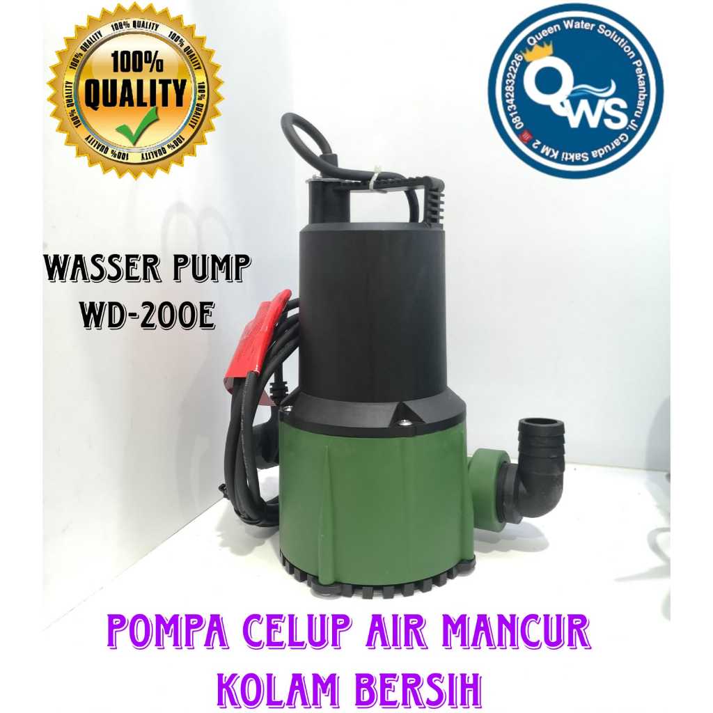 Jual Pompa Celup Wasser WD 200 E - WD 200E (200 Watt) | Shopee Indonesia
