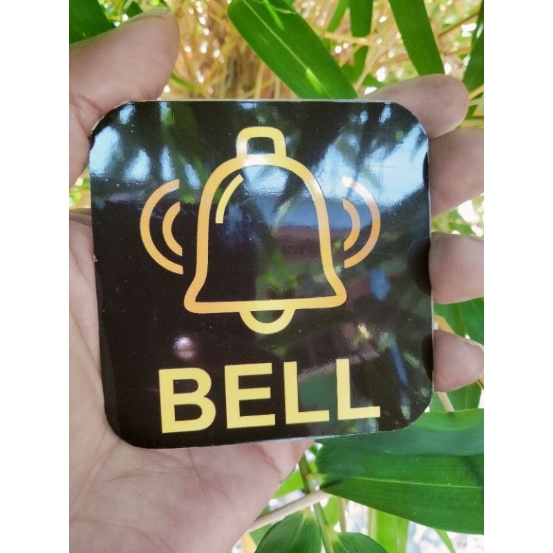 Jual Stiker Sing Tekan Bell Tahan Panas Dan Air | Shopee Indonesia