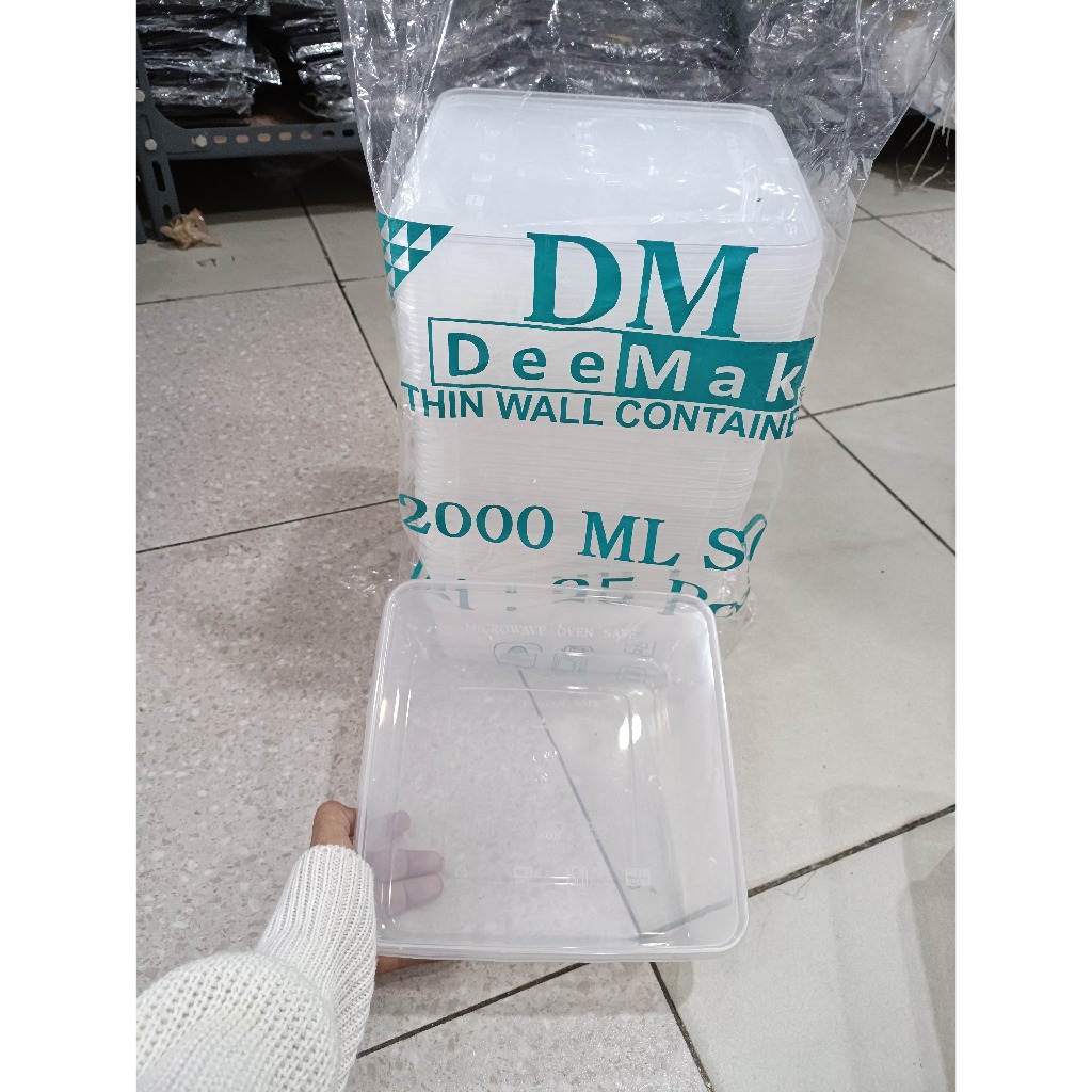 Jual Thinwall SQUARE / Thinwall KOTAK / Kotak Makan Bening UK 2000ml SQ ... Jual Thinwall SQUARE / Thinwall KOTAK / Kotak Makan Bening UK 2000ml SQ ...