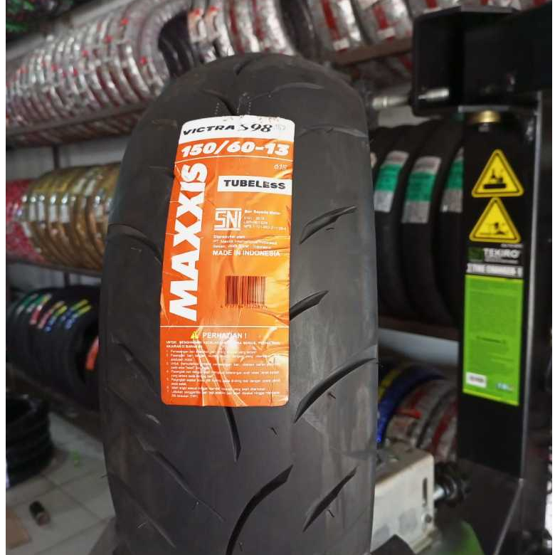 Jual Ban Maxxis VICTRA 150/60-13 Tubeless | Shopee Indonesia
