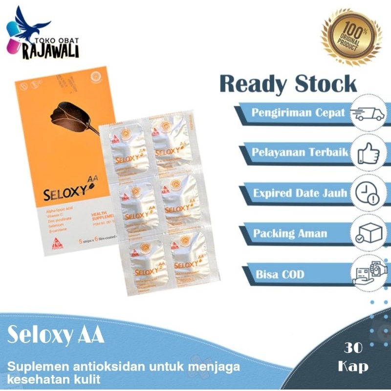 Jual Seloxy AA suplemen vitamin antioksidan perbox | Shopee Indonesia