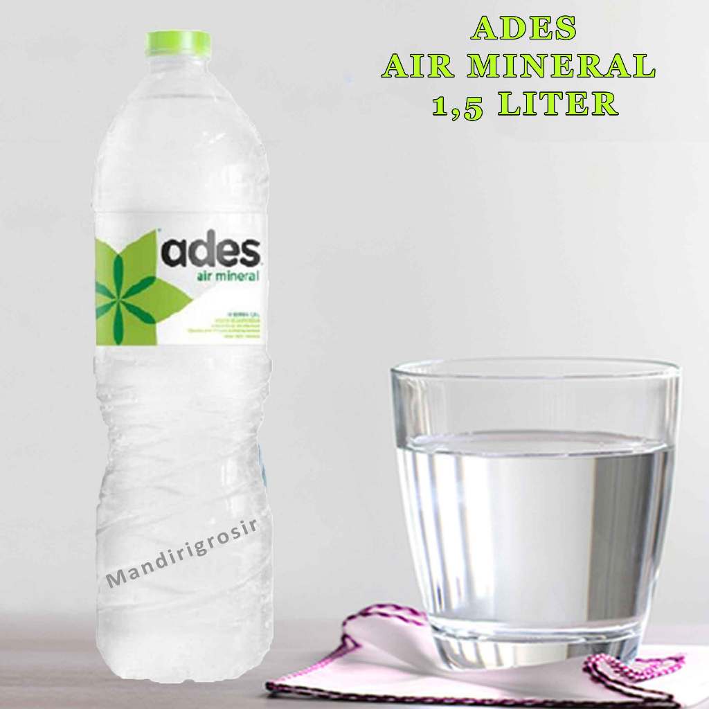 Jual Air Mineral * Ades * Minuman Kemasan Botol * Air Putih * 1,5 Liter | Shopee Indonesia