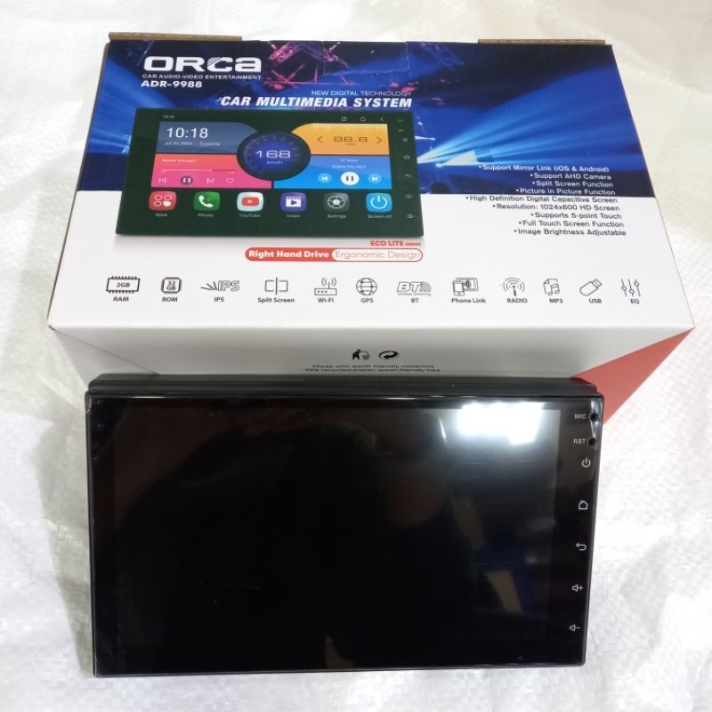 Jual Head Unit Android 7 inch Orca ADR 9988 Series ECO LITE Ram 2/32GB ...