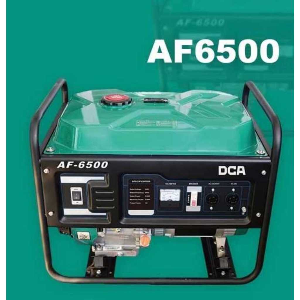 Jual DCA GENERATOR AF6500 MESIN GENSET 5000 WATT AF 6500 GASOLINE ...
