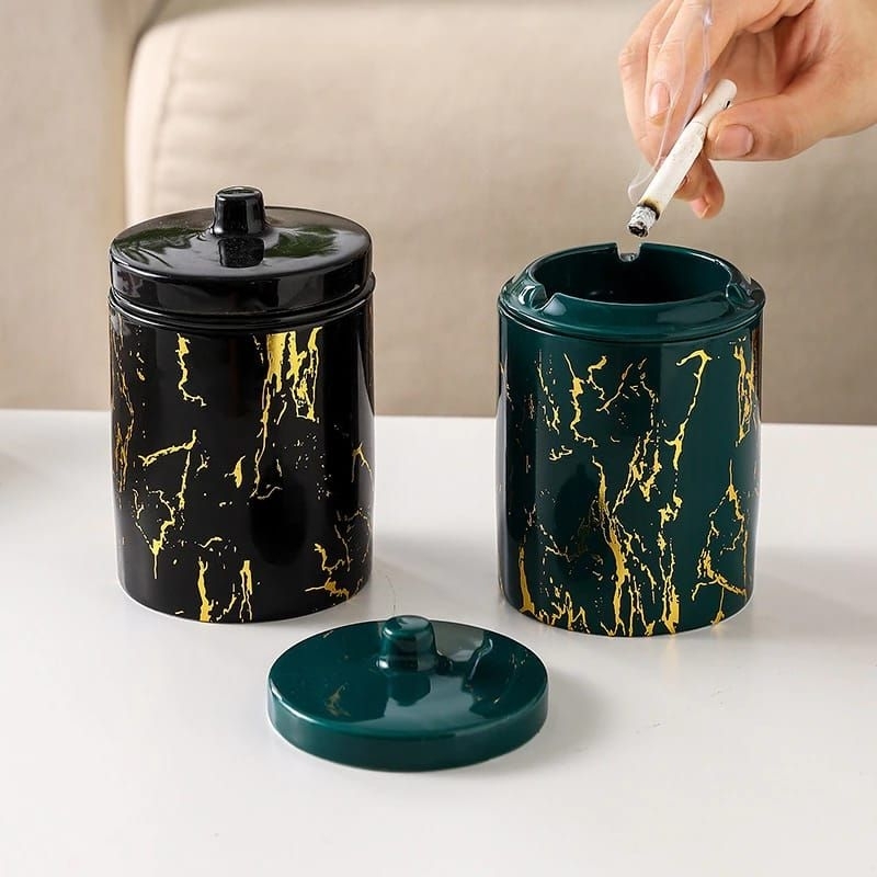 Jual Asbak Keramik Elegant / Asbak Estetik /Ashtray Gaya Nordic / Asbak ...