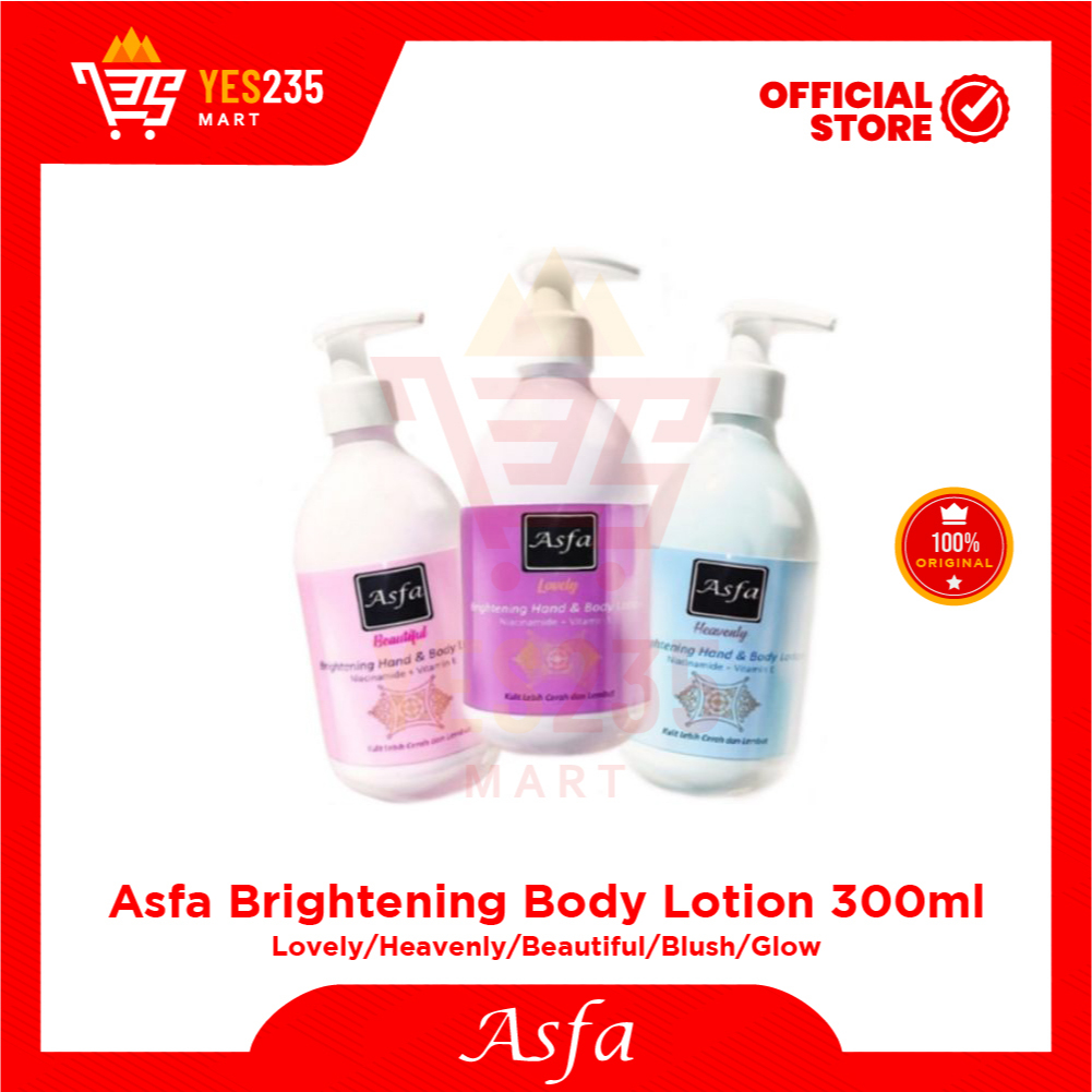 Jual Asfa Brightening Body Lotion with Niacinamide dan Vitamin E ...