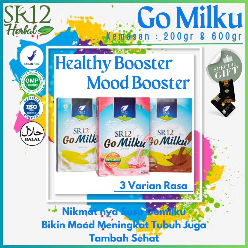 Jual GOMILKU SR12 SUSU KAMBING / GO MILKU SUSU ETAWA KUALITAS PREMIUM ...