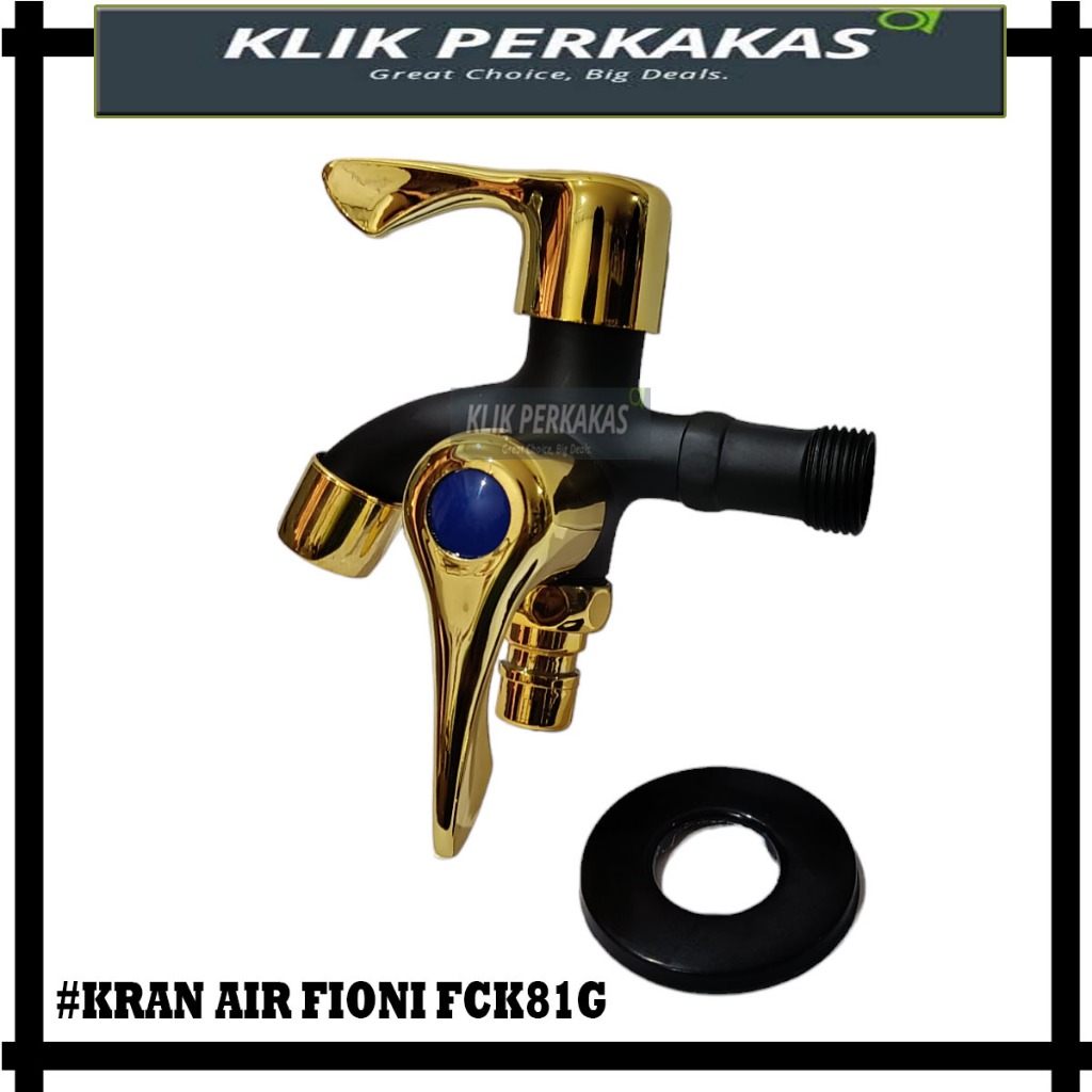 Jual Kran Cabang Gold / Keran cabang Engkol / Keran cabang Fioni ...