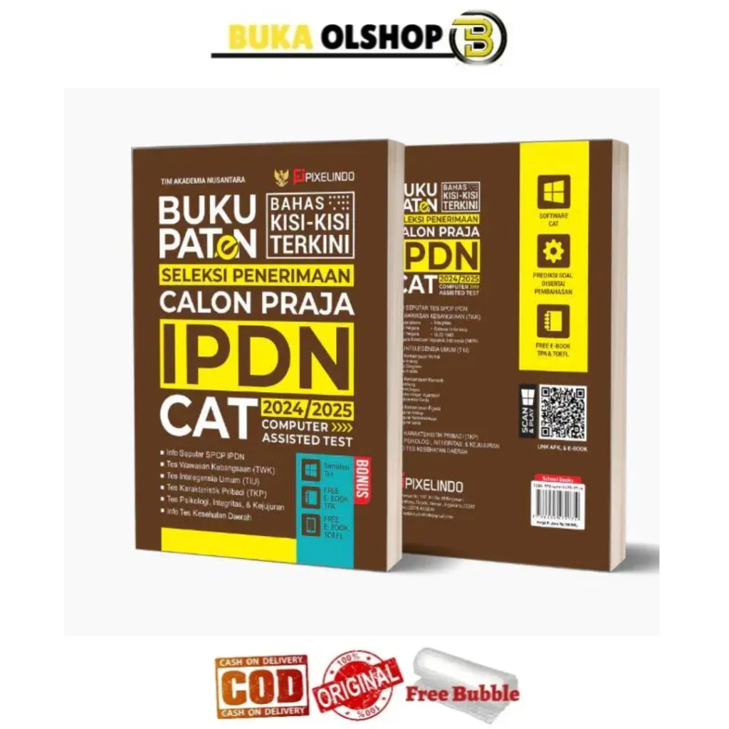 Jual Buku Paten Seleksi Penerimaan Calon Praja IPDN 2024/2025 | Shopee ...