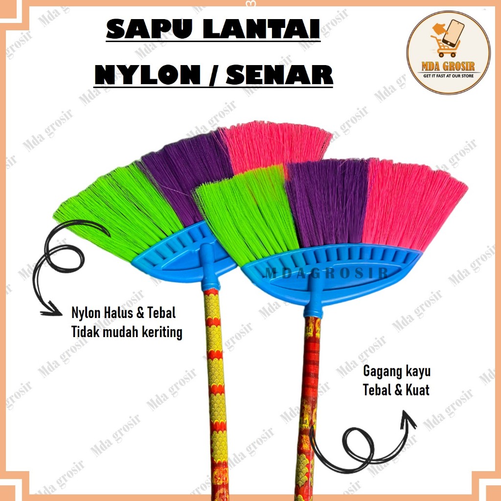 Jual [MDAGROSIR] SAPU LANTAI NYLON - SAPU NILON - SAPU LANTAI SENAR ...