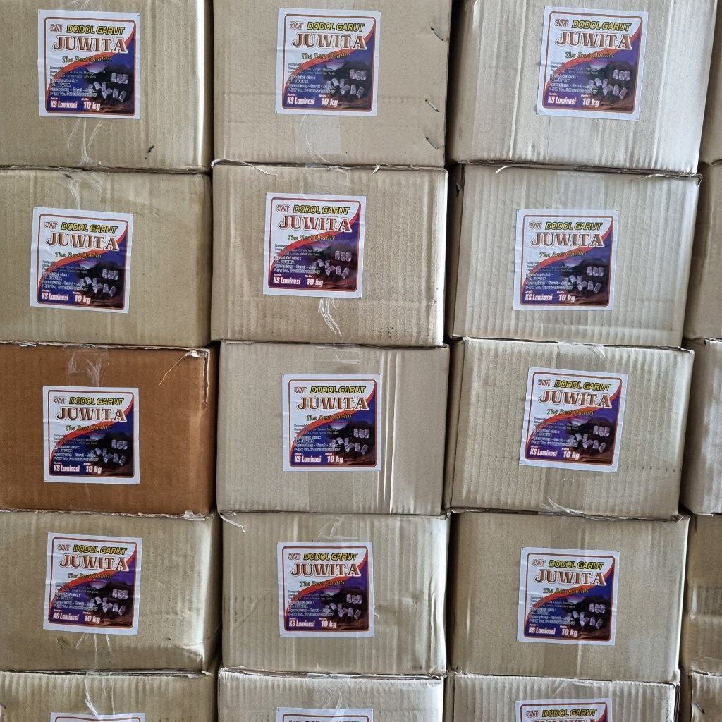 Jual DODOL GARUT 1 DUS ORIGINAL ISI 10KG GROSIR BANYAK VARIAN RASA ...