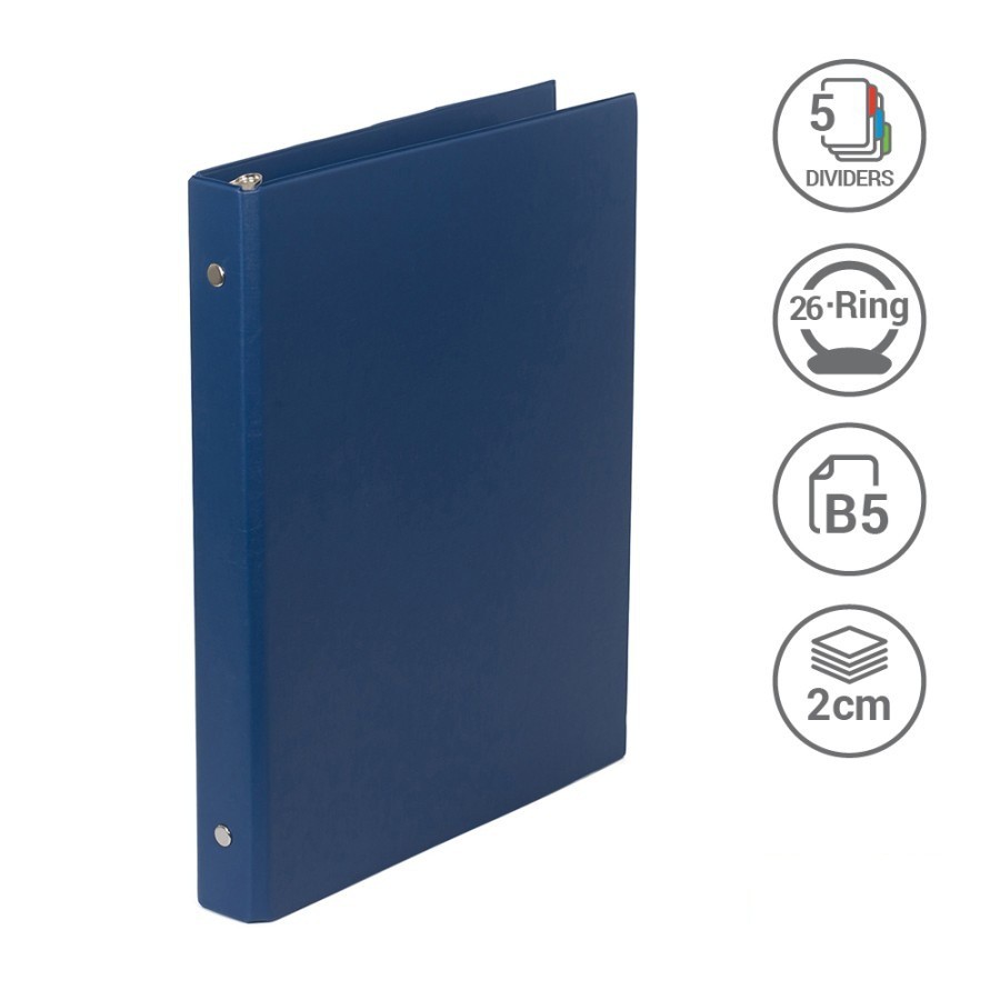 Jual Bantex Binder Note B5 26 Ring Besi Loose Leaf Multiring Binder ...