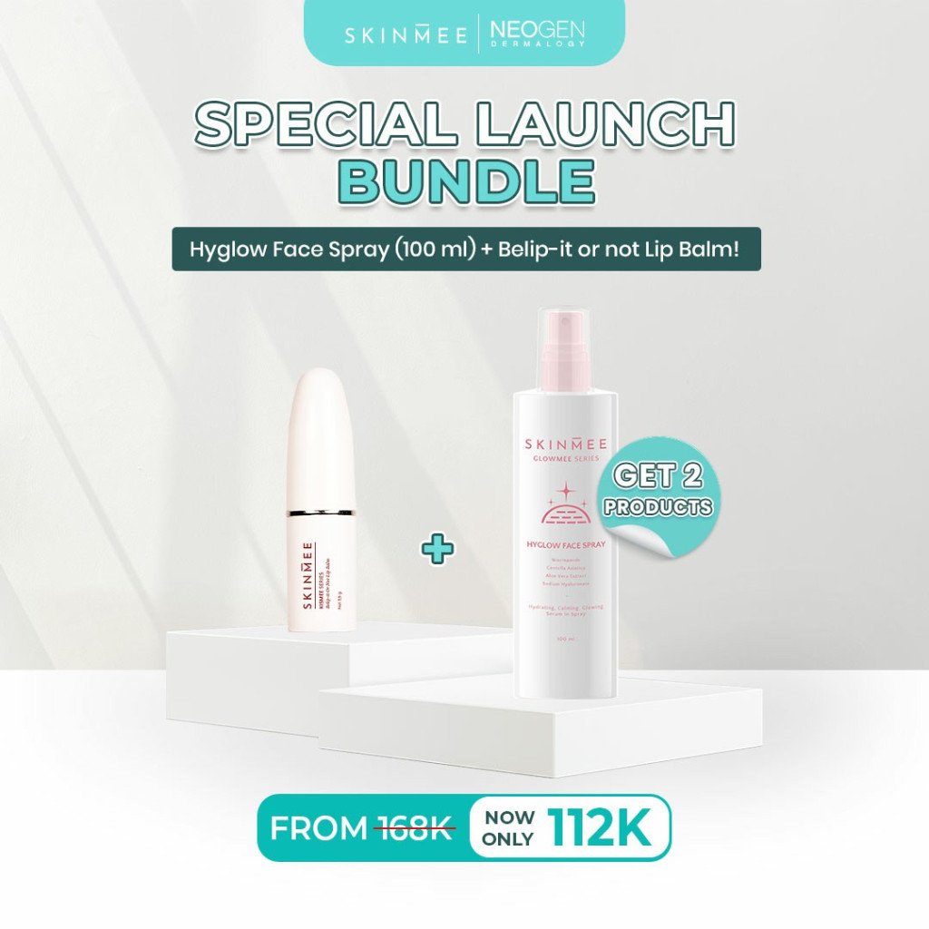 Jual SKINMEE Special Launch Bundling- HYGLOW + LIP BALM BUNDLE | Shopee ...