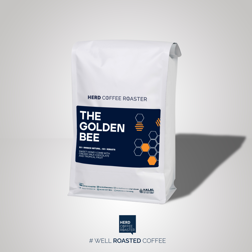 Jual Biji Kopi Arabika Robusta The Golden Bee 1 KG Es Kopi Susu ...