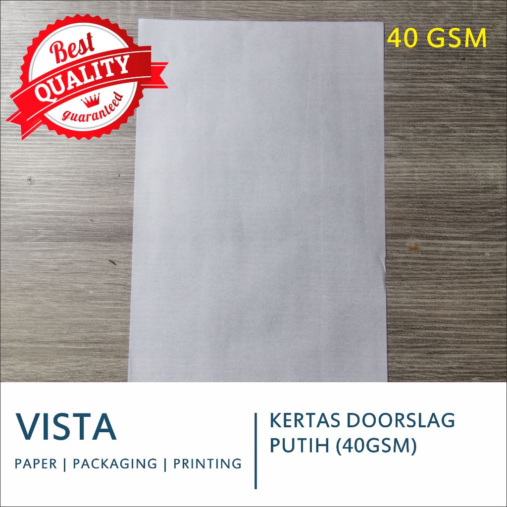 Jual Kertas Doorslag Putih dan Warna F4/A4/A5, 40 Gsm, 40 gram, PER RIM ...